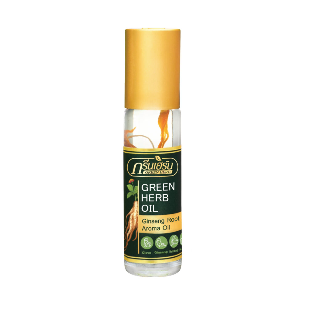 Green Herb Oil with Ginseng (New Packaging) – Novolife